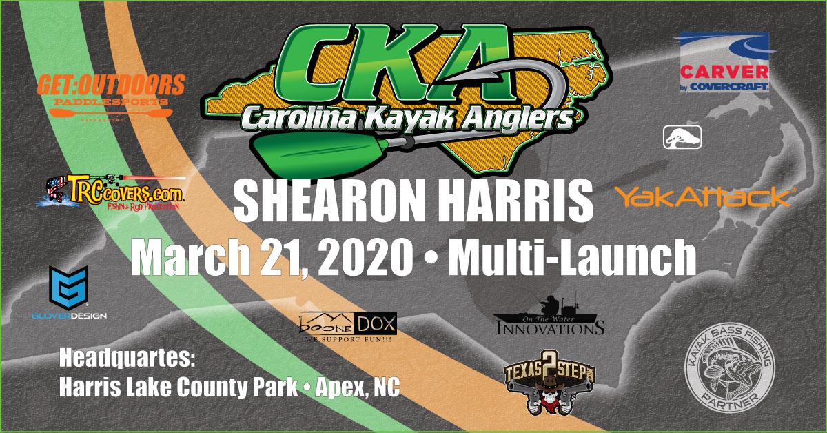 CKA Event #1 2020 Shearon Harris – Carolina Kayak Anglers