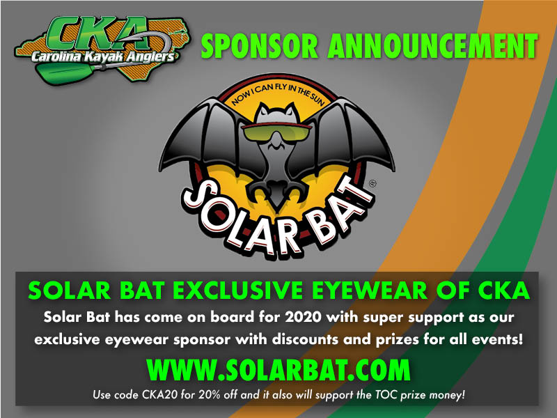 CKA Welcomes Solar Bat Eyewear as a Sponsor! – Carolina Kayak Anglers